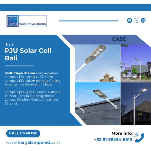 Jual PJU Solar Cell Bali Termurah dan Berkualitas